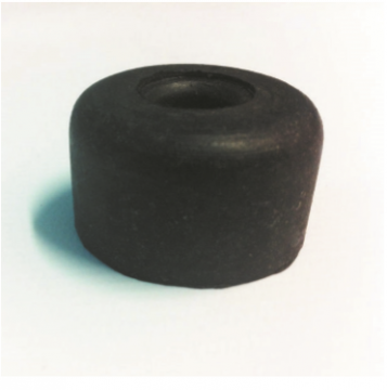 BUFFER RUBBER ROUND - (BLACK) | Buffers | NZ Parts Online Ltd